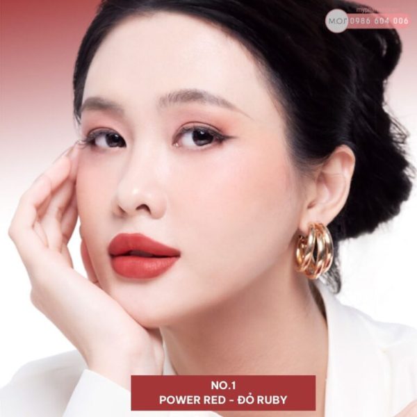 [VOUCHER 15K] [MUA 2 TẶNG KÈM HỘP] SON THỎI QUEEN OF ROSE No.1 – Power Red – Đỏ Ruby - M.O.I ...